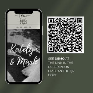 Editable Wedding Website | Canva Template | DIY Digital Invitation ...