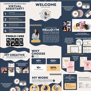 Virtual Assistant Portfolio, Virtual Assistant Portfolio Template ...