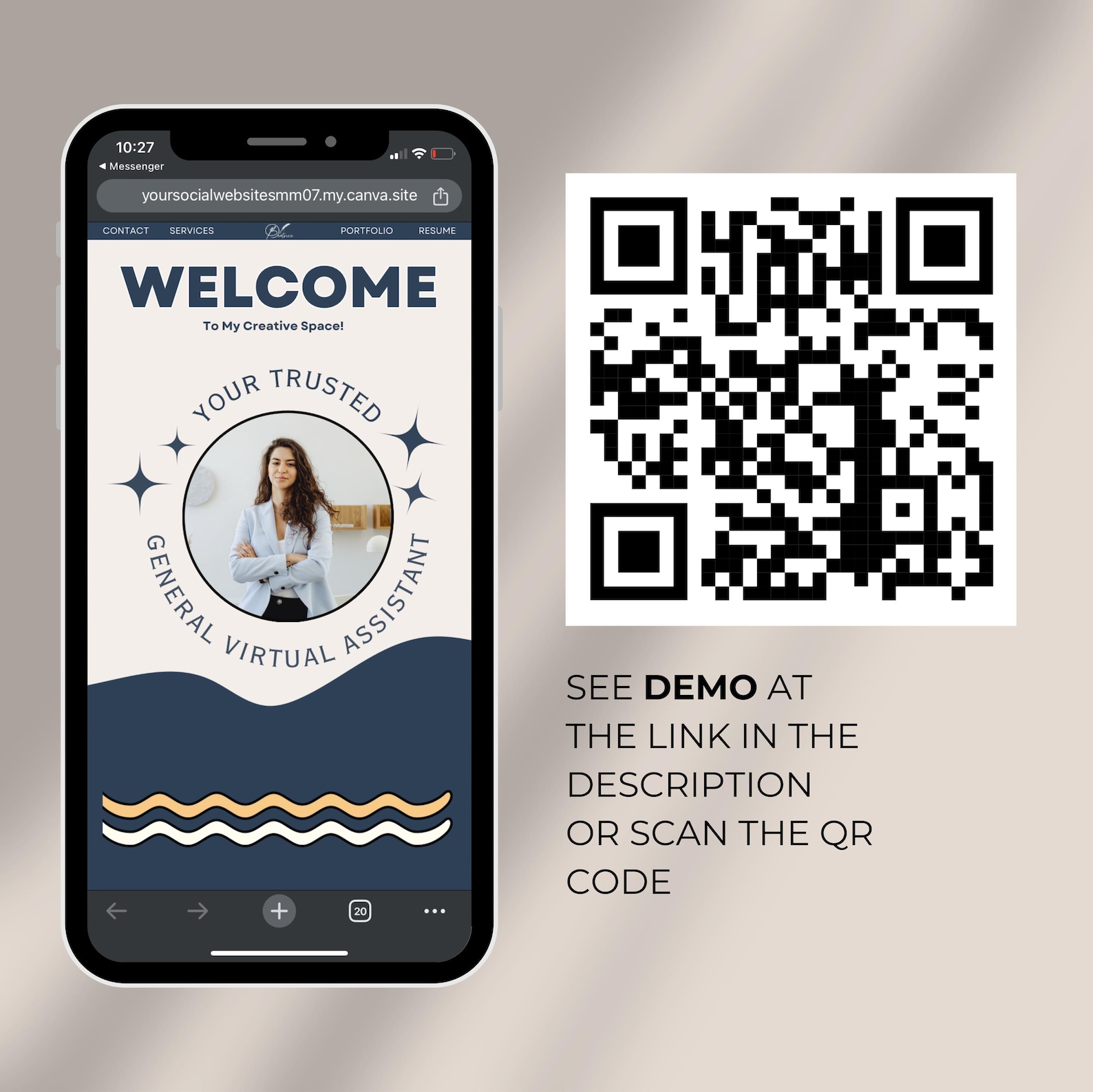 Virtual Assistant Portfolio, Virtual Assistant Portfolio Template ...