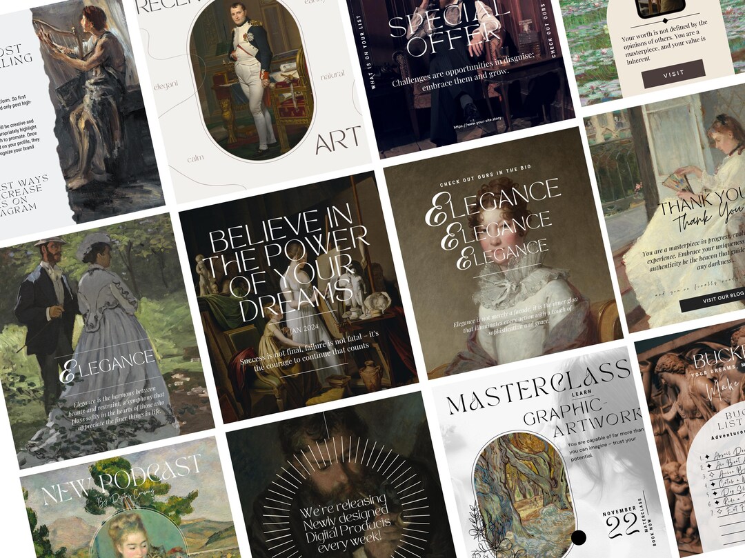 GRAPHIC Designer Template, Artist Portfolio Template, Digital Art Canva ...