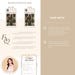 Aesthetic Cream Pastel Portfolio Website Template Brown Website ...
