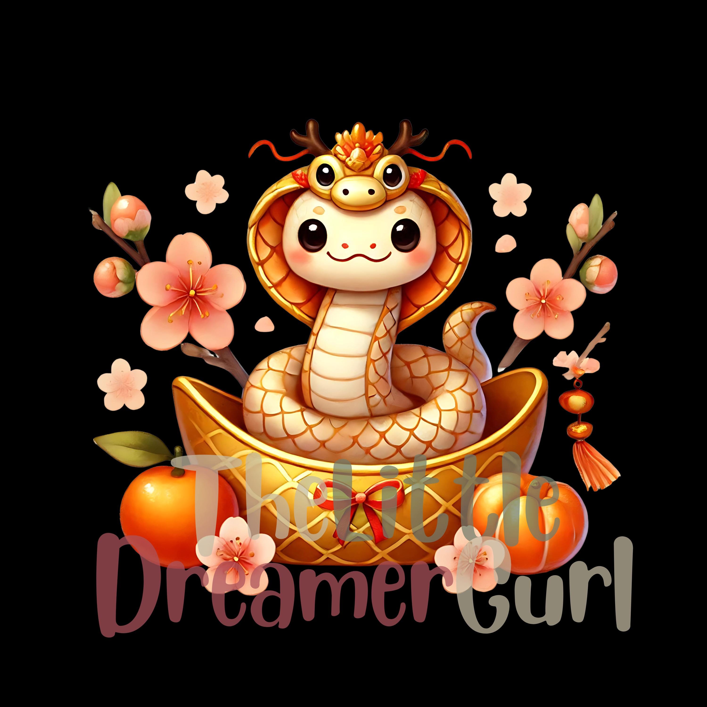 14 Chinese Lunar New Year 2025, Year of the Snake PNG Sublimation ...