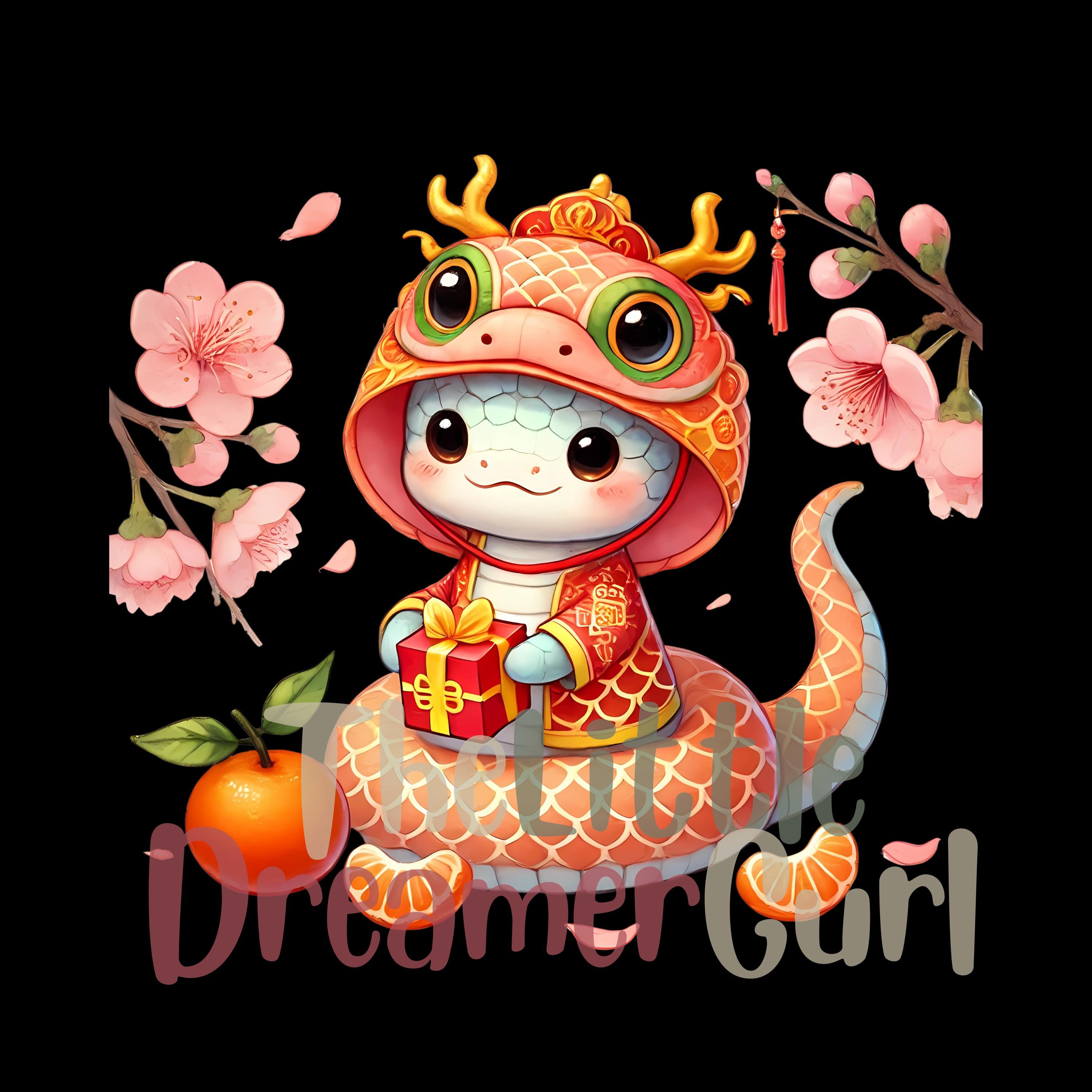 14 Chinese Lunar New Year 2025, Year of the Snake PNG Sublimation ...