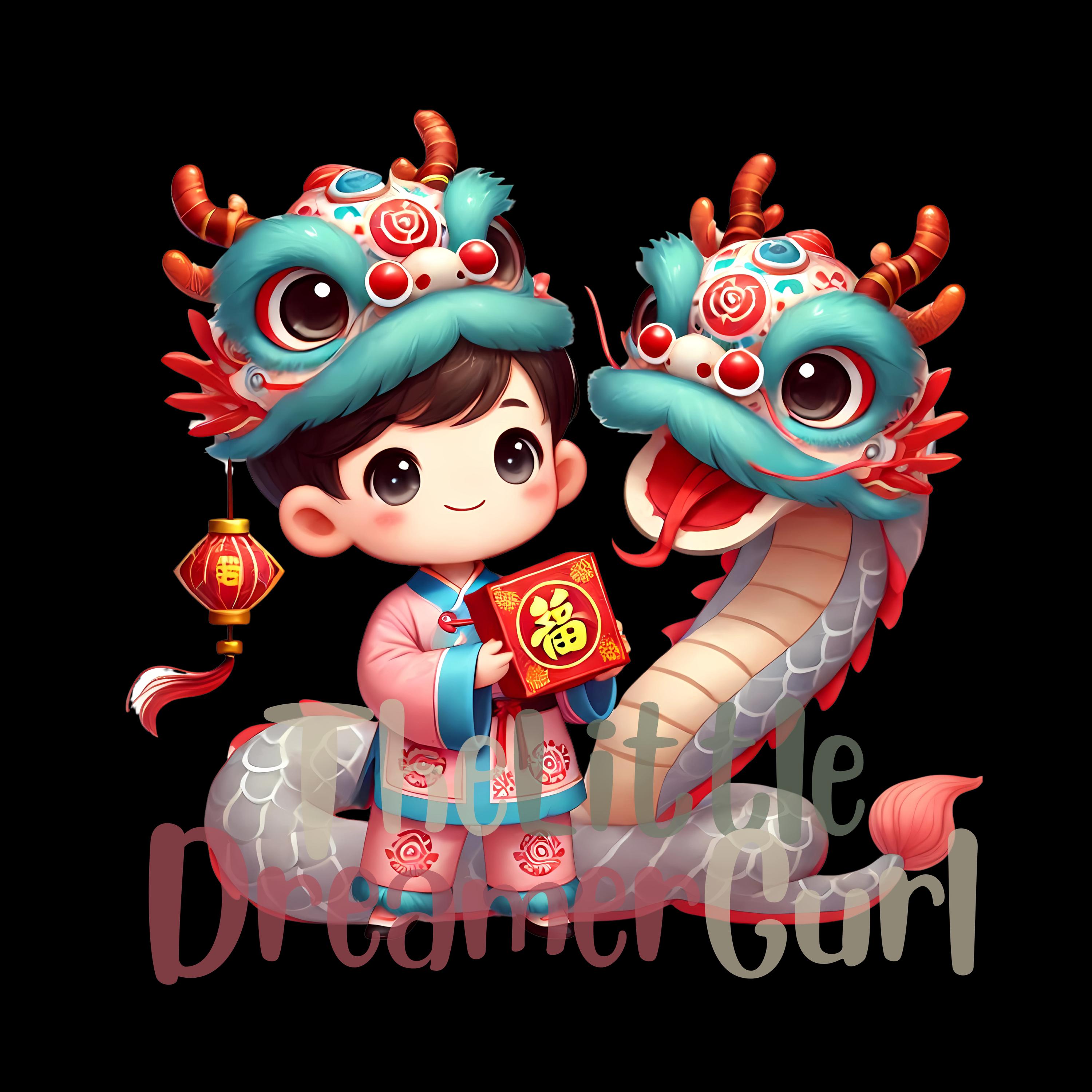 14 Chinese Lunar New Year 2025, Year of the Snake PNG Sublimation ...