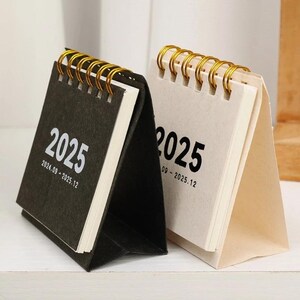 2025 Mini Desk Calendar & Planner Yearly, Monthly, Daily Schedule ...