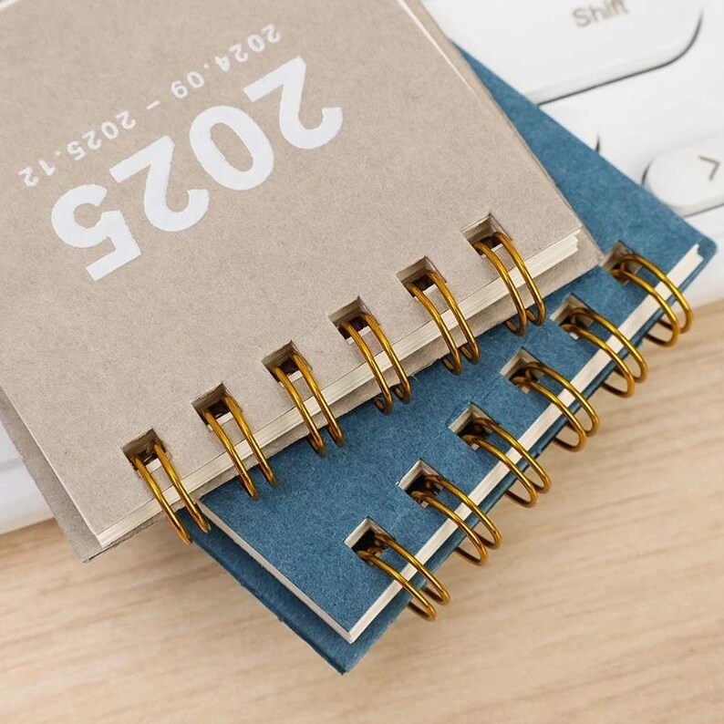 2025 Mini Desk Calendar & Planner Yearly, Monthly, Daily Schedule ...