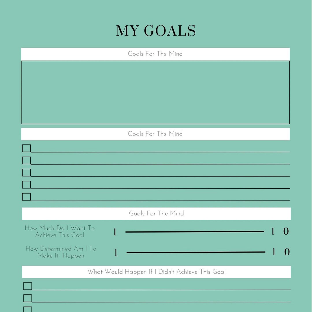 Gratitude Vision Board Planner Etsy