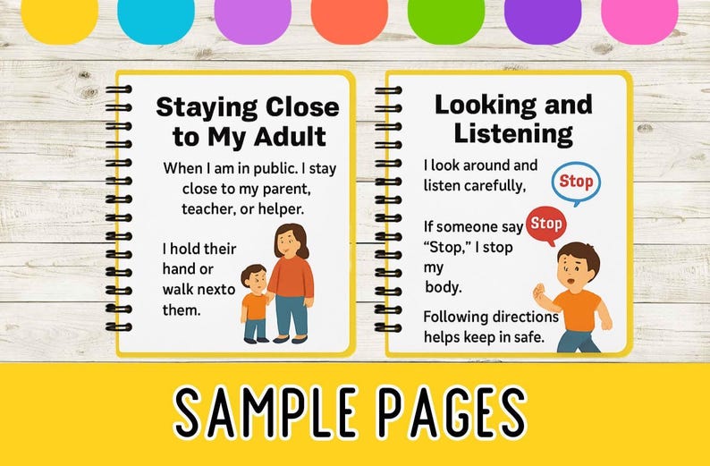 Social Story Bundle | Public Safety, Stimming, Personal Space | Kid ...
