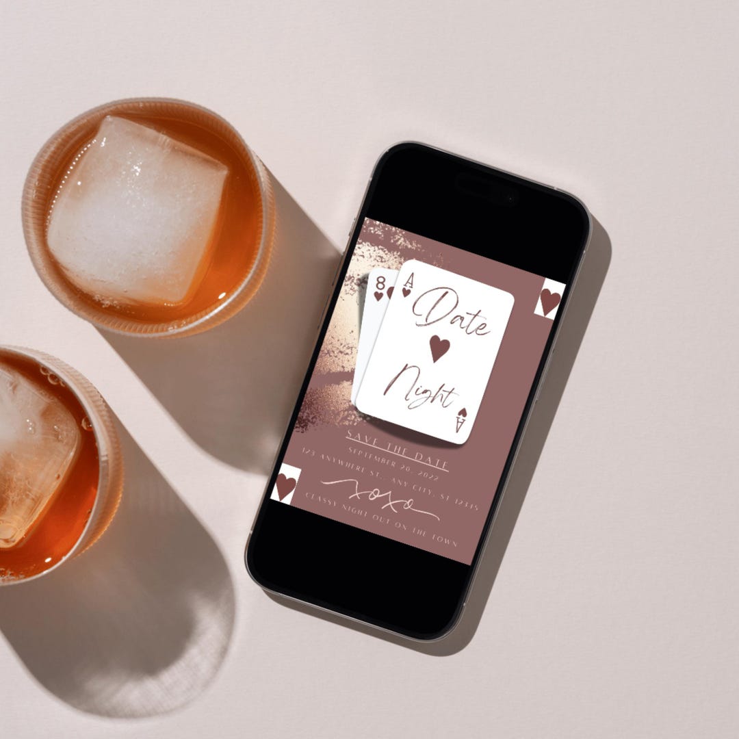 Digital Invitation/ Printable: Date Night - Etsy