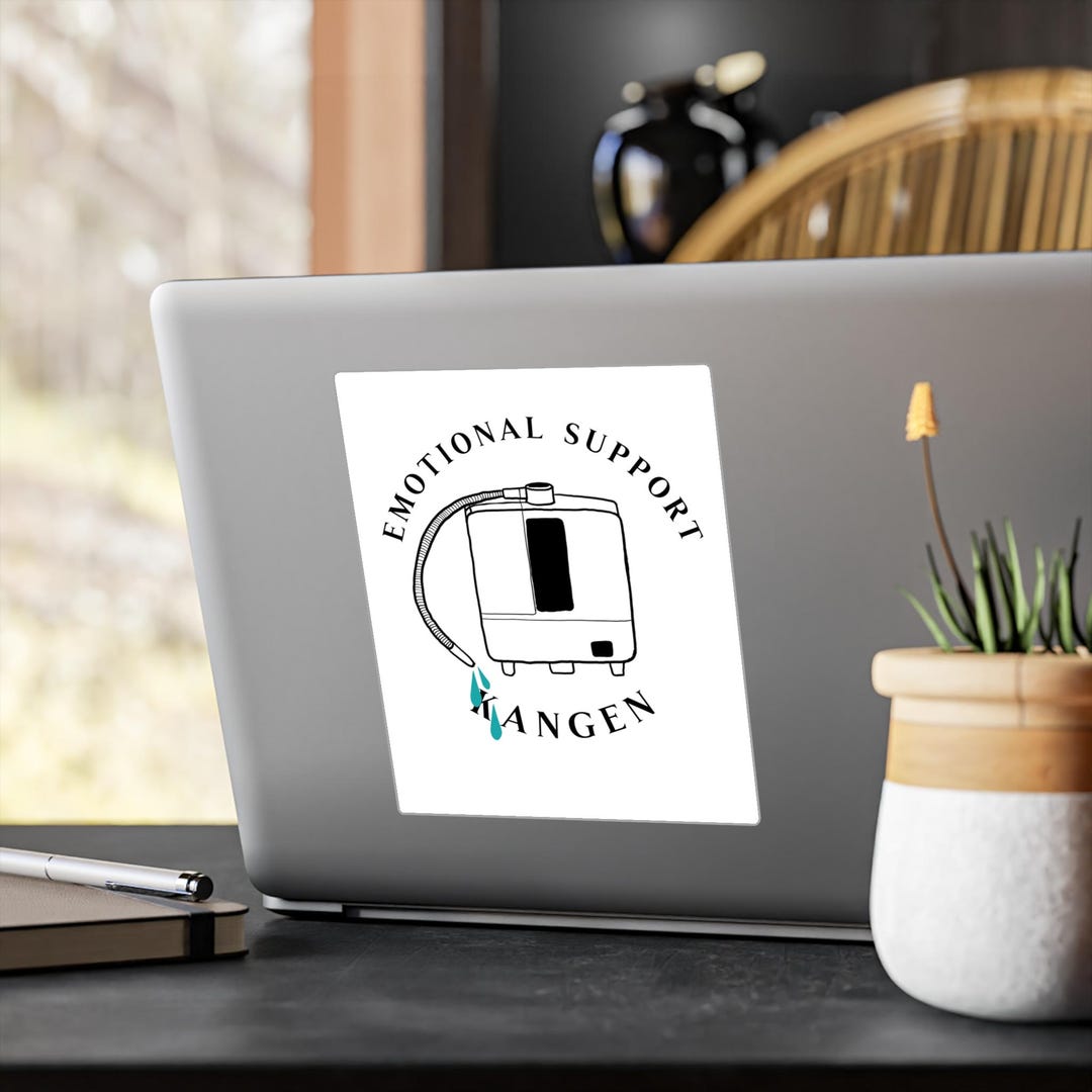 Vinyl Decal Sticker, Alkaline Water Kangen Healthy Drinking, Water ...