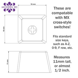 Artisan Keycaps for Mechanical Keyboards - Magenta and Green Shimmer ...