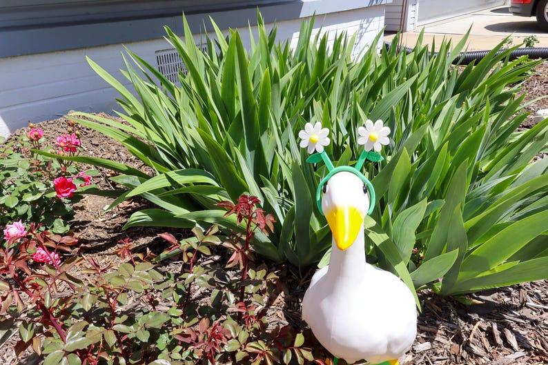 Daisy Headband for Goose: 3D Printed, Porch & Desk Decor, Eco-friendly ...