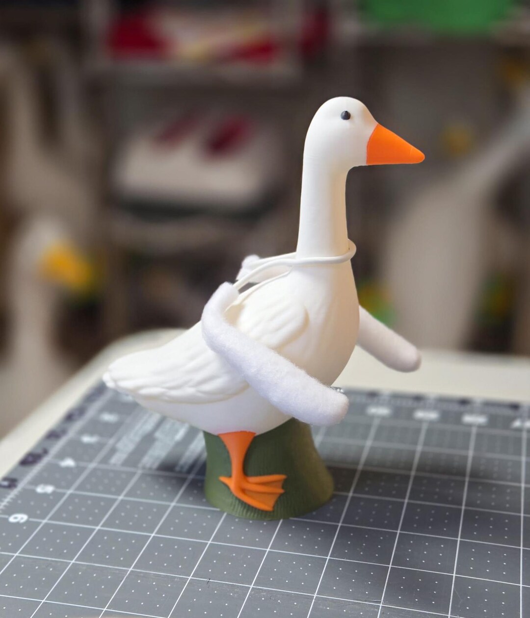 Poseable Fleece Wings for Desk Goose (6-9") - Etsy