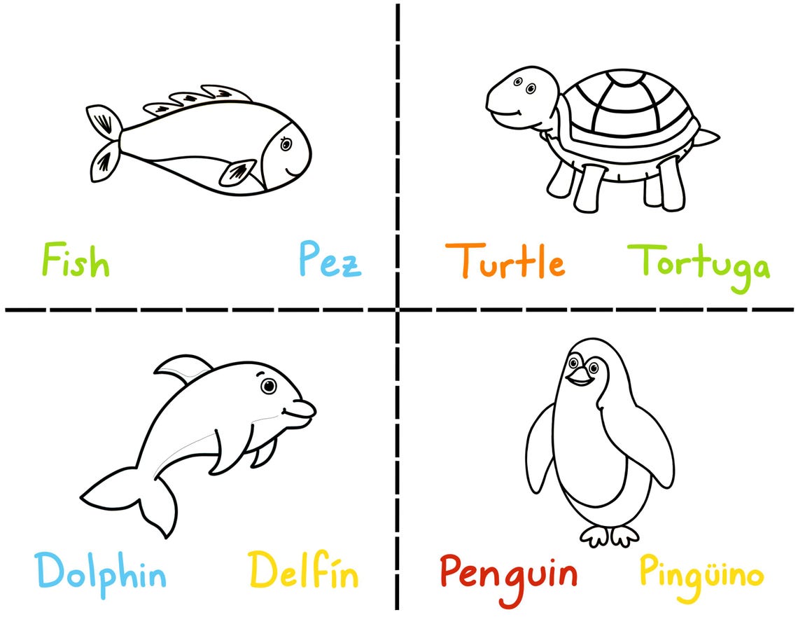 Guided Creators - Animals Coloring Pages - Etsy