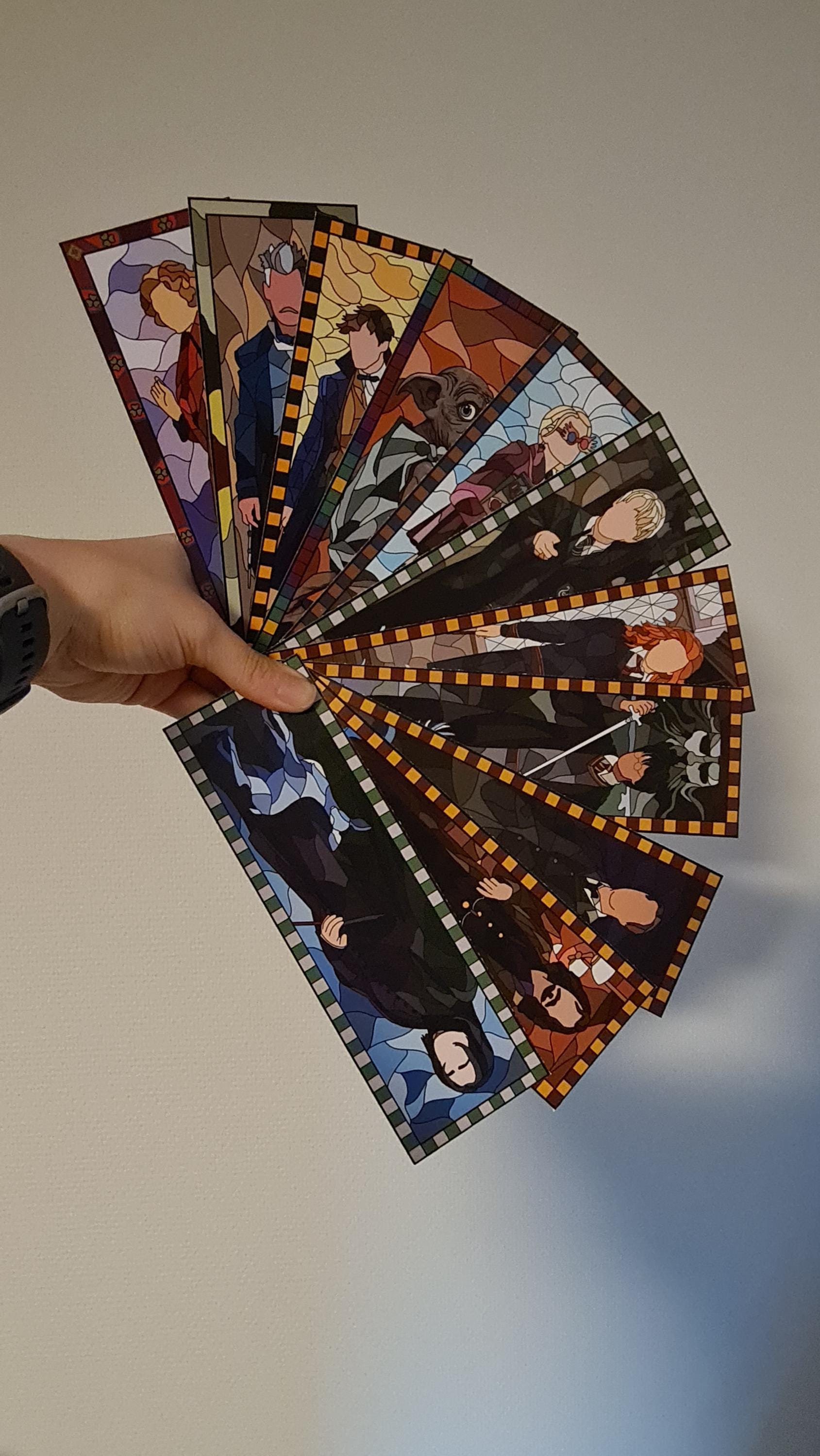 HP Bookmark Set - Etsy