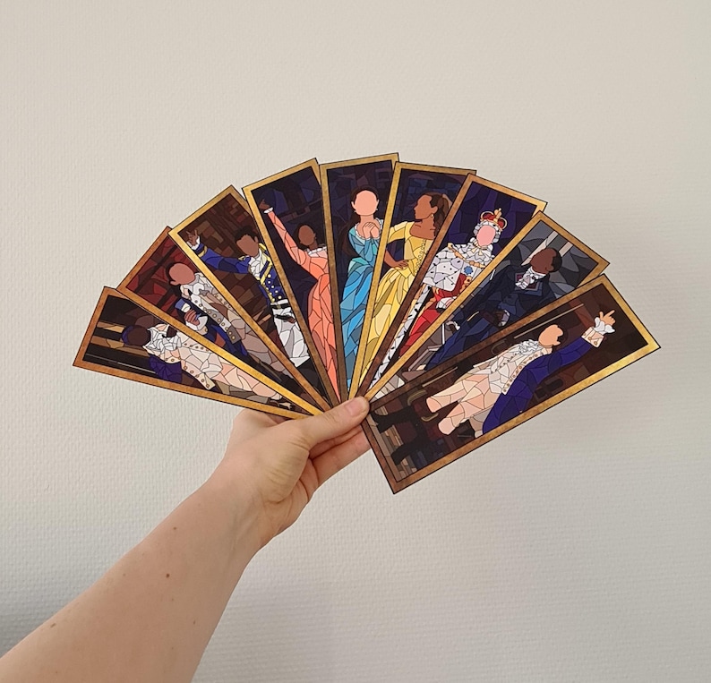Hamilton Bookmark Set - Etsy