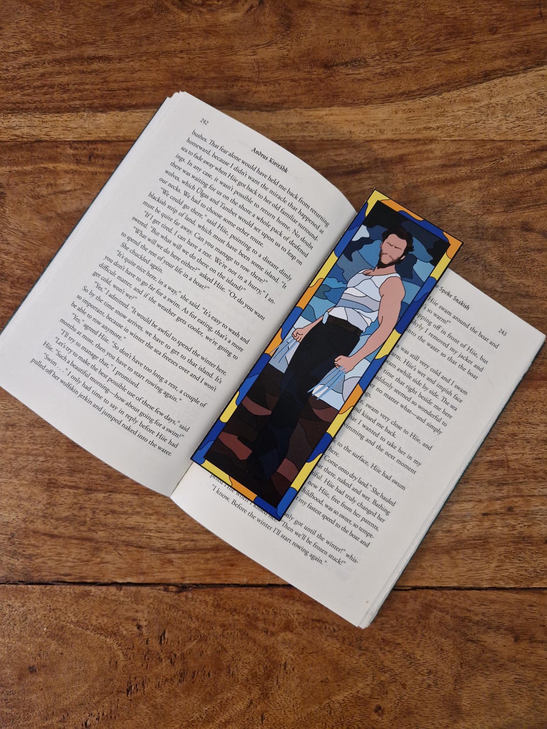 Wolverine, Marvel Xmen Bookmark - Etsy