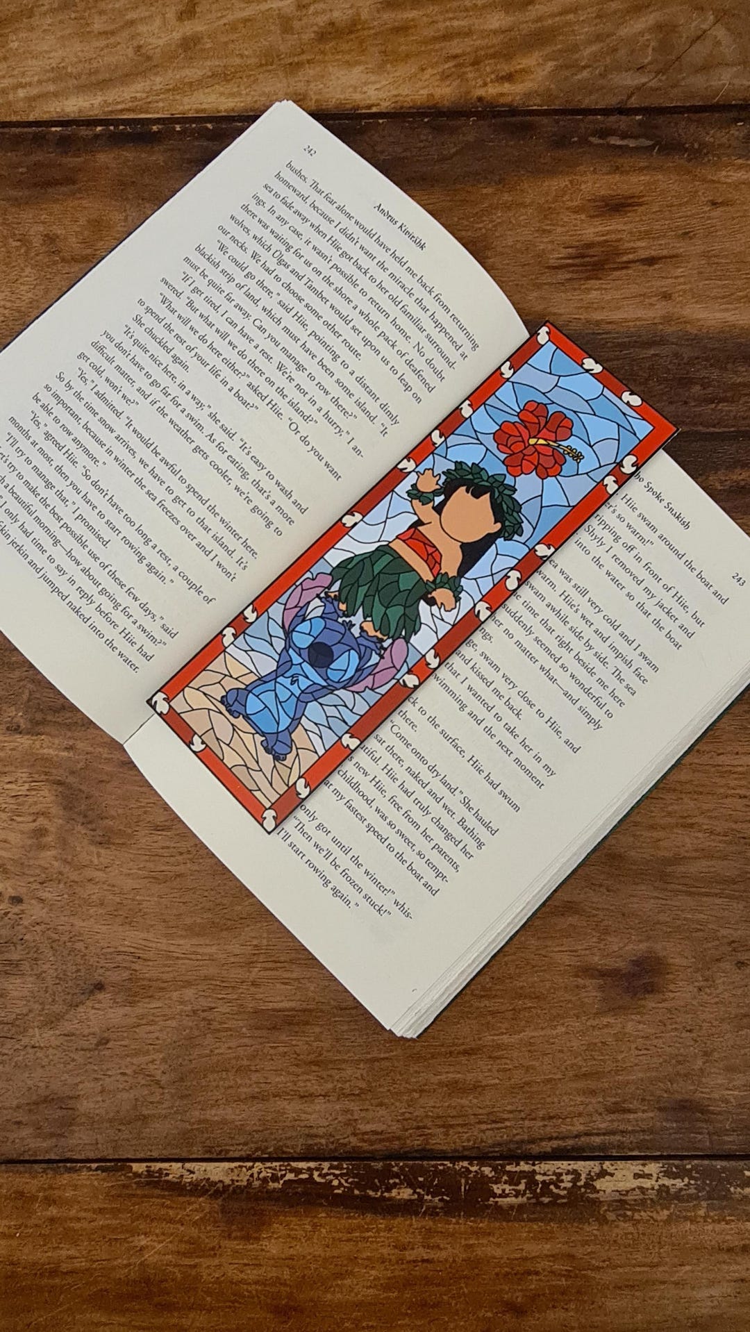 Lilo and Stitch Bookmark, Ohana, Hawaii Flower - Etsy