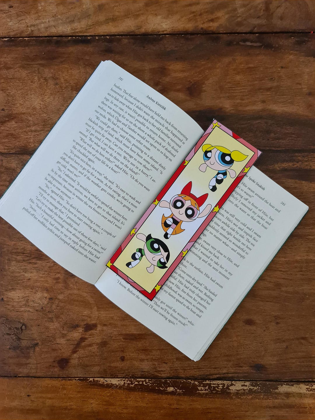 Powerpuff Girls Bookmark, Bubbles Blossom Buttercup - Etsy