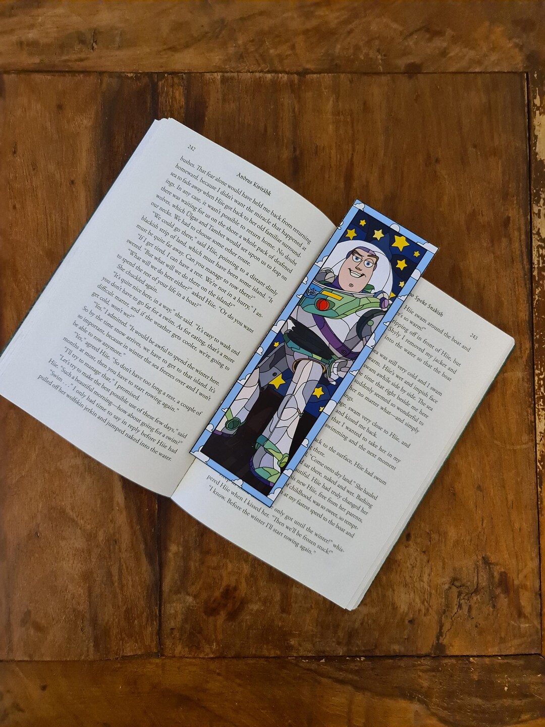 Buzz Lightyear Bookmark, Disney Pixar Toy Story, to Infinity and Beyond ...