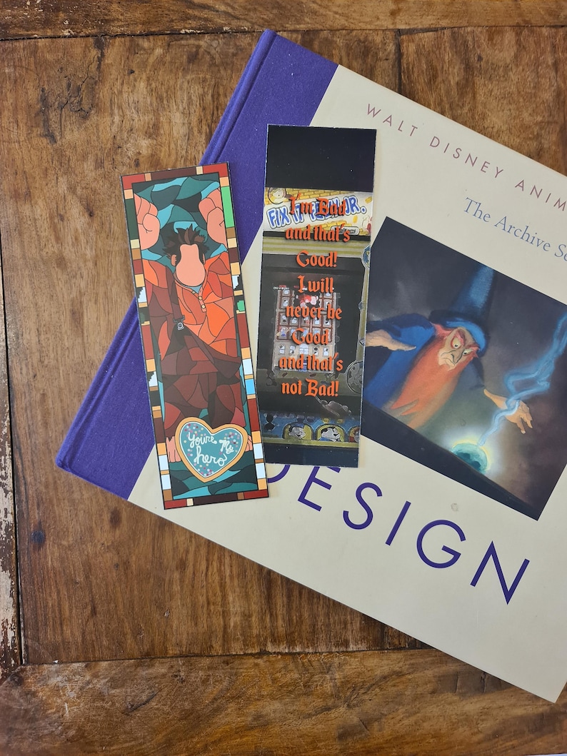 Wreck It Ralph Bookmark, Disney Classic, I'm Bad and That's Good - Etsy