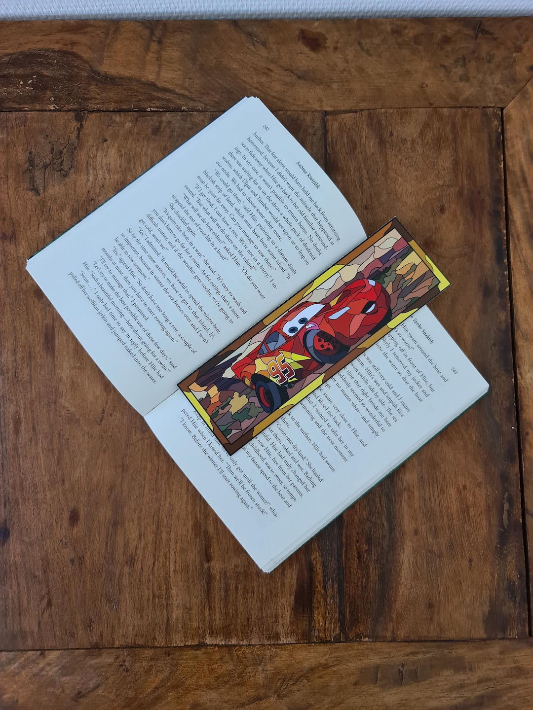 Lightening Mcqueen Bookmark, Disney Pixar Cars, Ka-chow! - Etsy