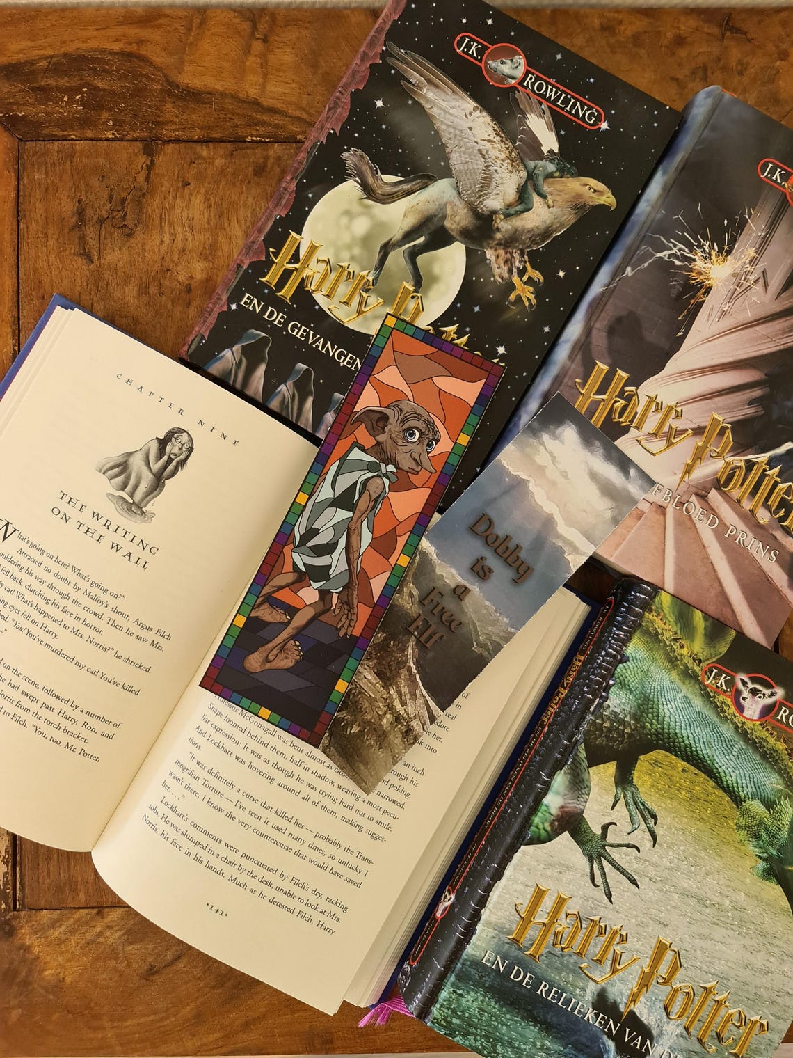 HP Bookmark Set - Etsy