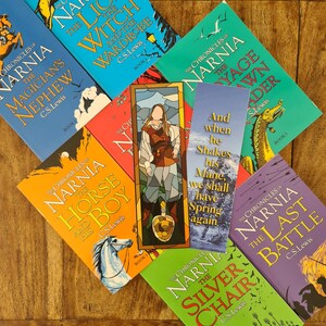 Chronicles of Narnia Bookmark Set - Etsy