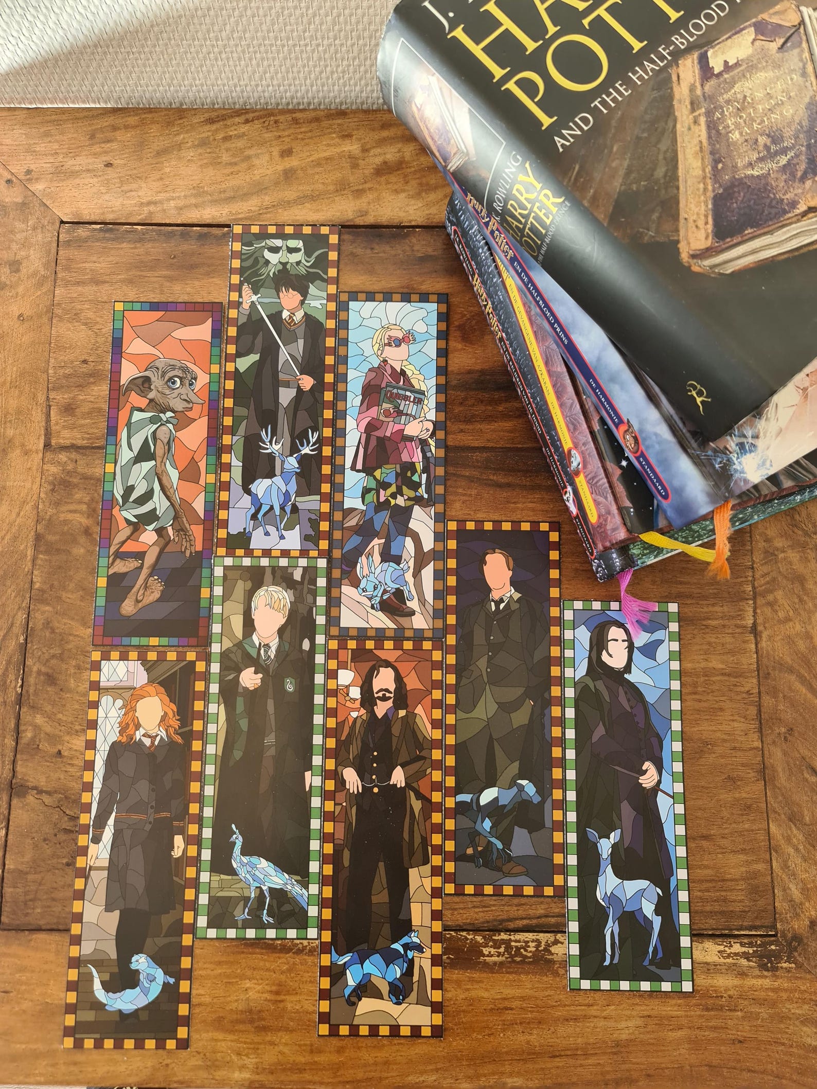 HP Bookmark Set - Etsy