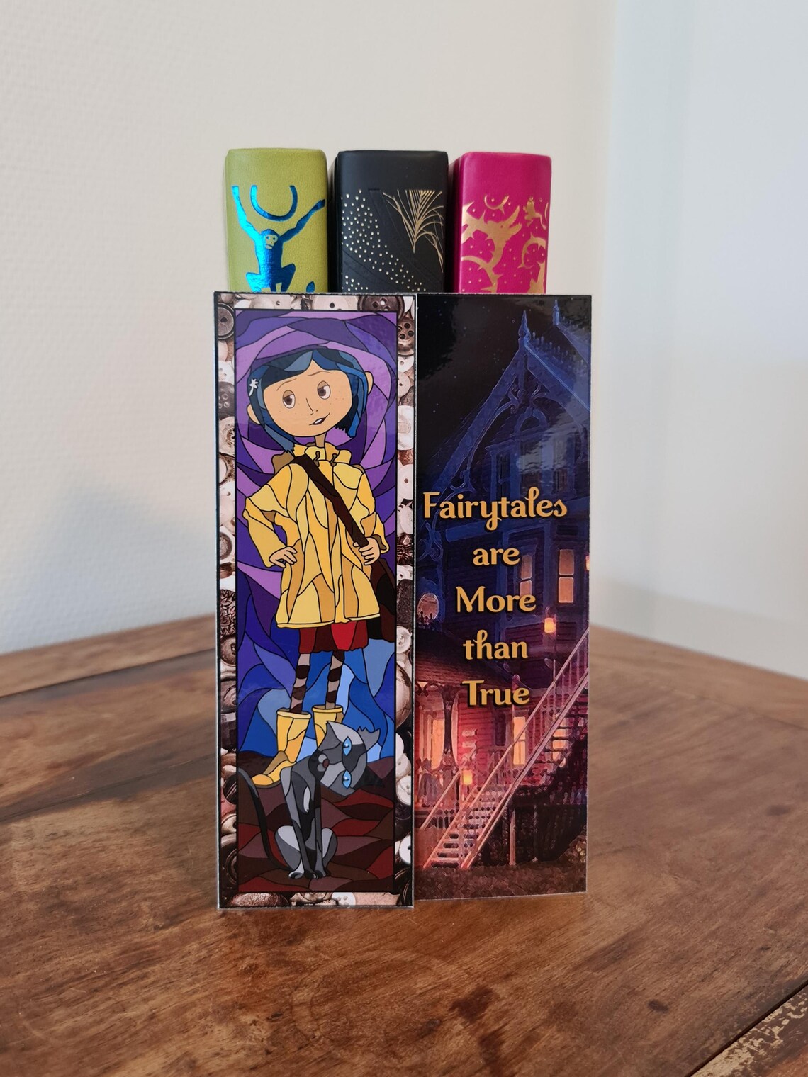 Coraline Bookmark, Neil Gaiman - Etsy