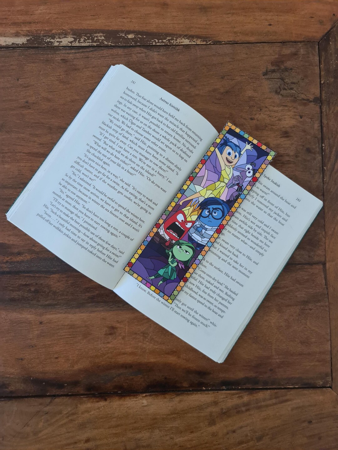 Inside Out Bookmark, Disney Pixar, Take Her to the Moon for Me - Etsy