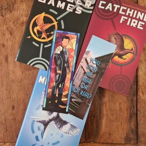 HG Bookmark Set, 4 Bookmarks - Etsy