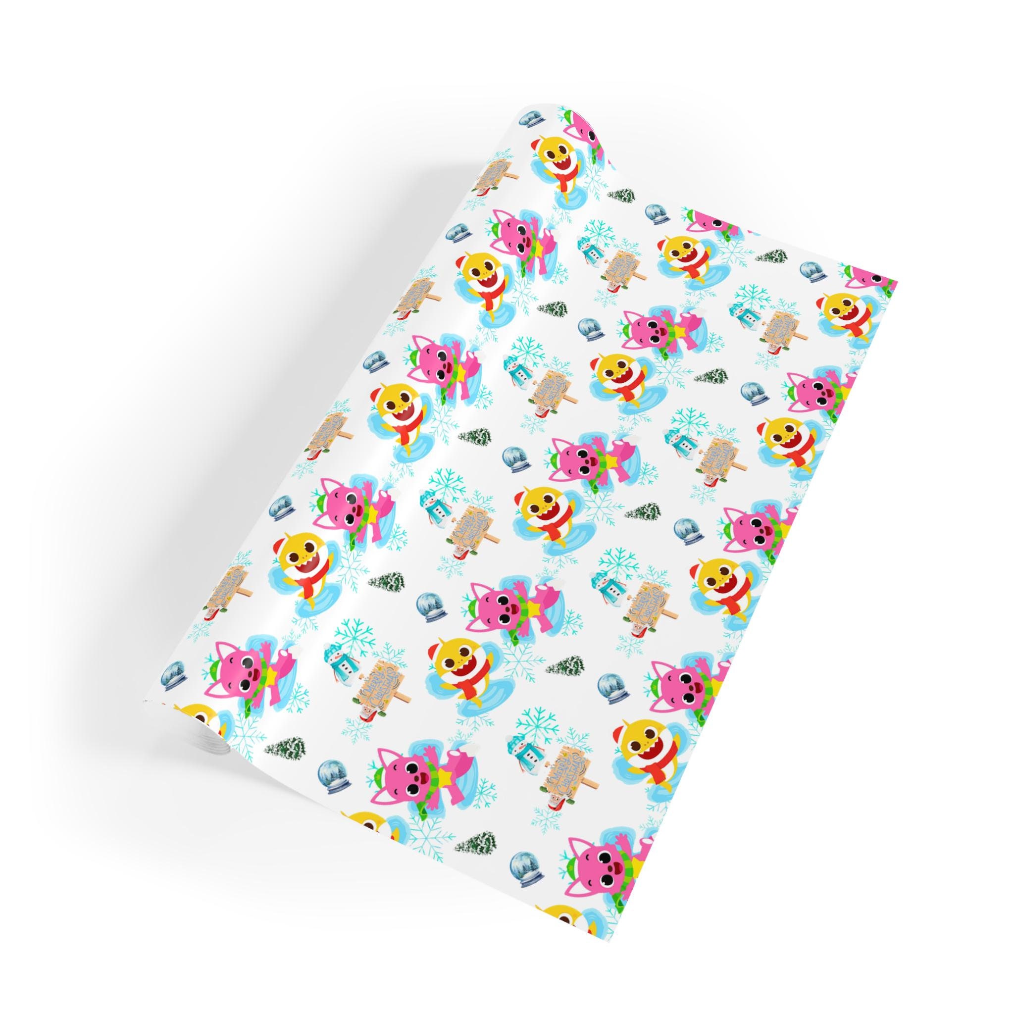 Baby Shark and Pinkfong Themed Christmas Wrapping Paper | Pinkfong and ...