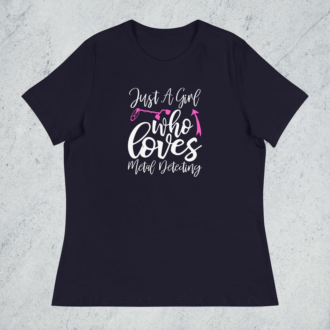 Women's Metal Detecting Detectorist T-shirt Various Colours - Etsy