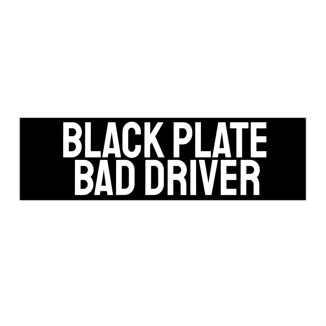 Colorado Black License Plate Bumper Sticker - Etsy