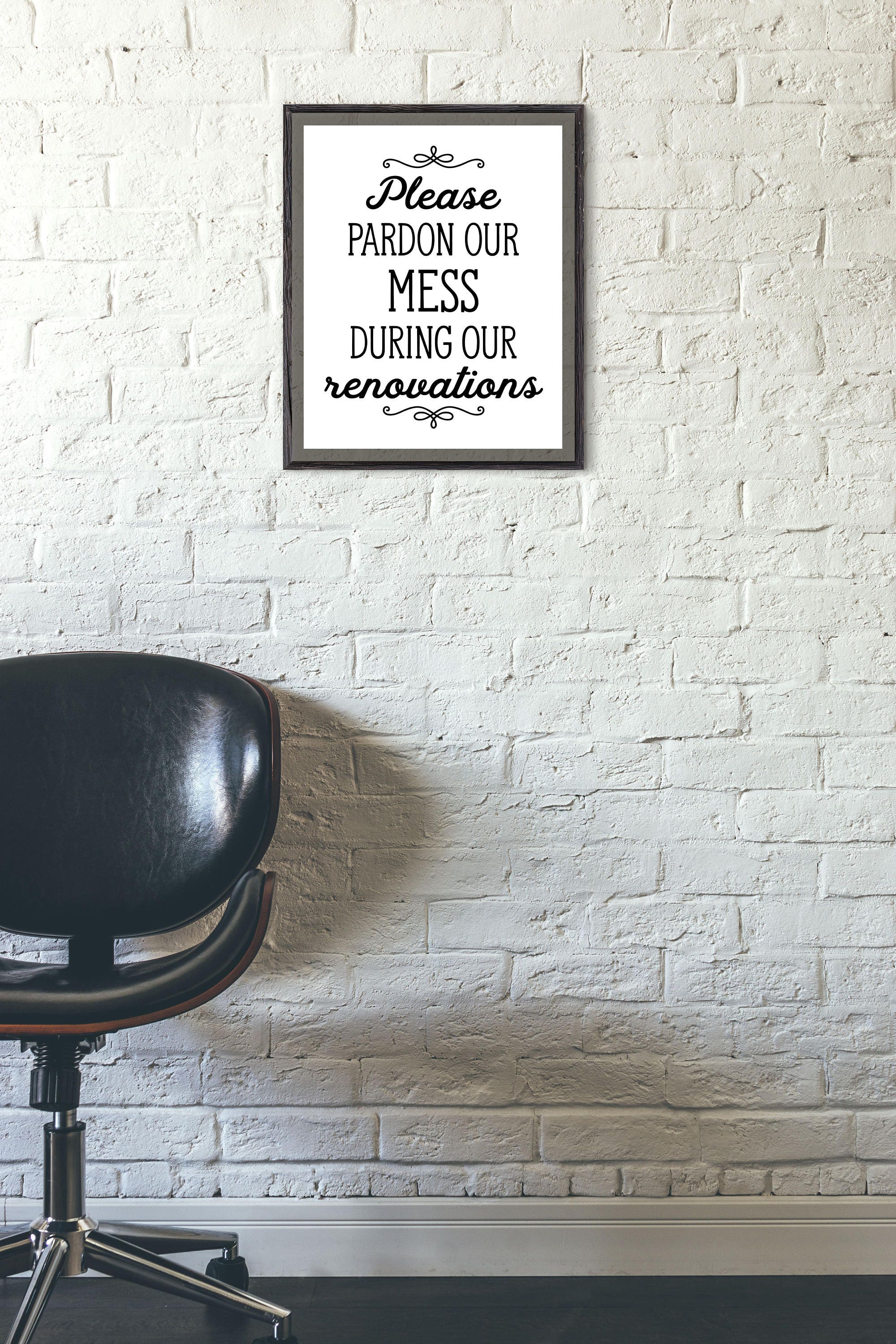 Printable Pardon Our Mess During Renovations Sign, Home Reno Sign, Home ...