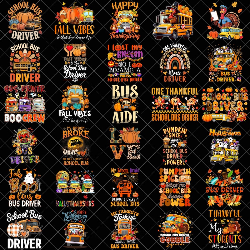 Halloween Bus Decor - Etsy