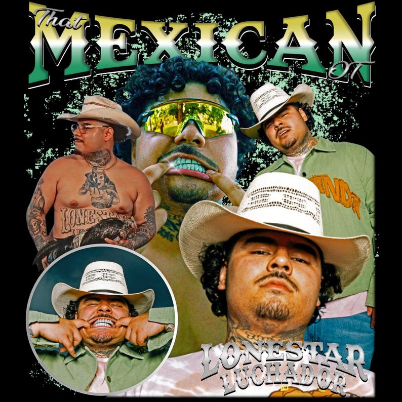 That MEXICAN OT T Shirt Design. PNG Digital 4500x5100 Px. Rap, Hiphop ...