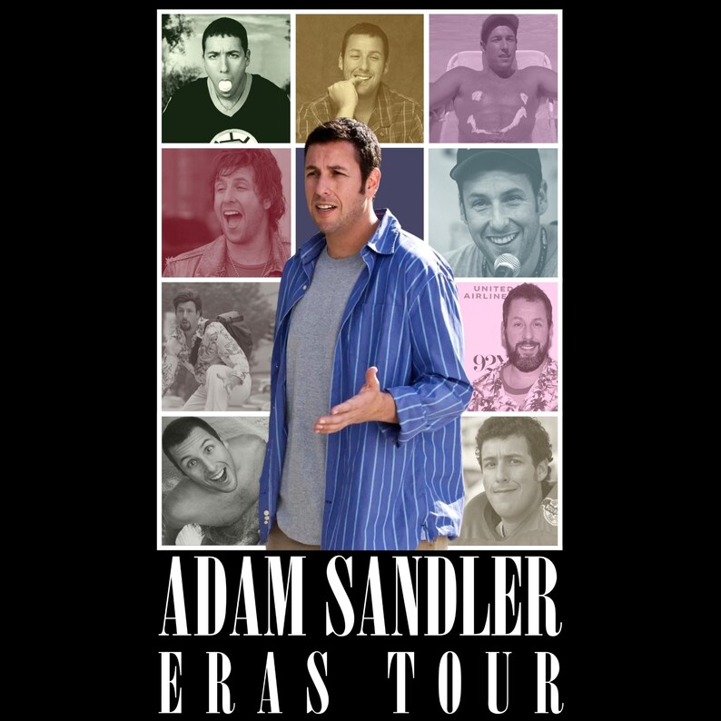 ADAM SANDLER T Shirt Design. PNG Digital 4500x5100 Px. Movies, Series ...