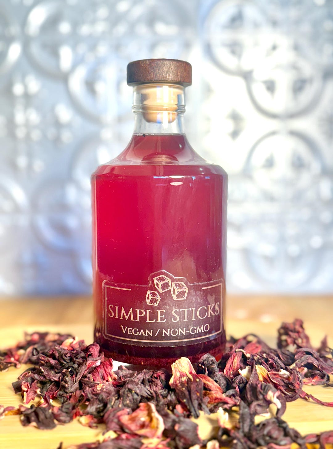 Vegan Simple Syrup Sticks: Natural Fruit & Herb Flavors - 12 Oz - Etsy