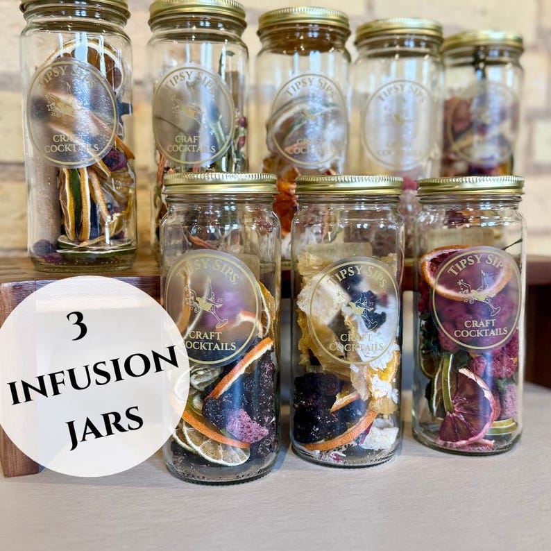 Cocktail Infusion Kit |CUSTOM BIRTHDAY Gift/party Favors | Mojito ...