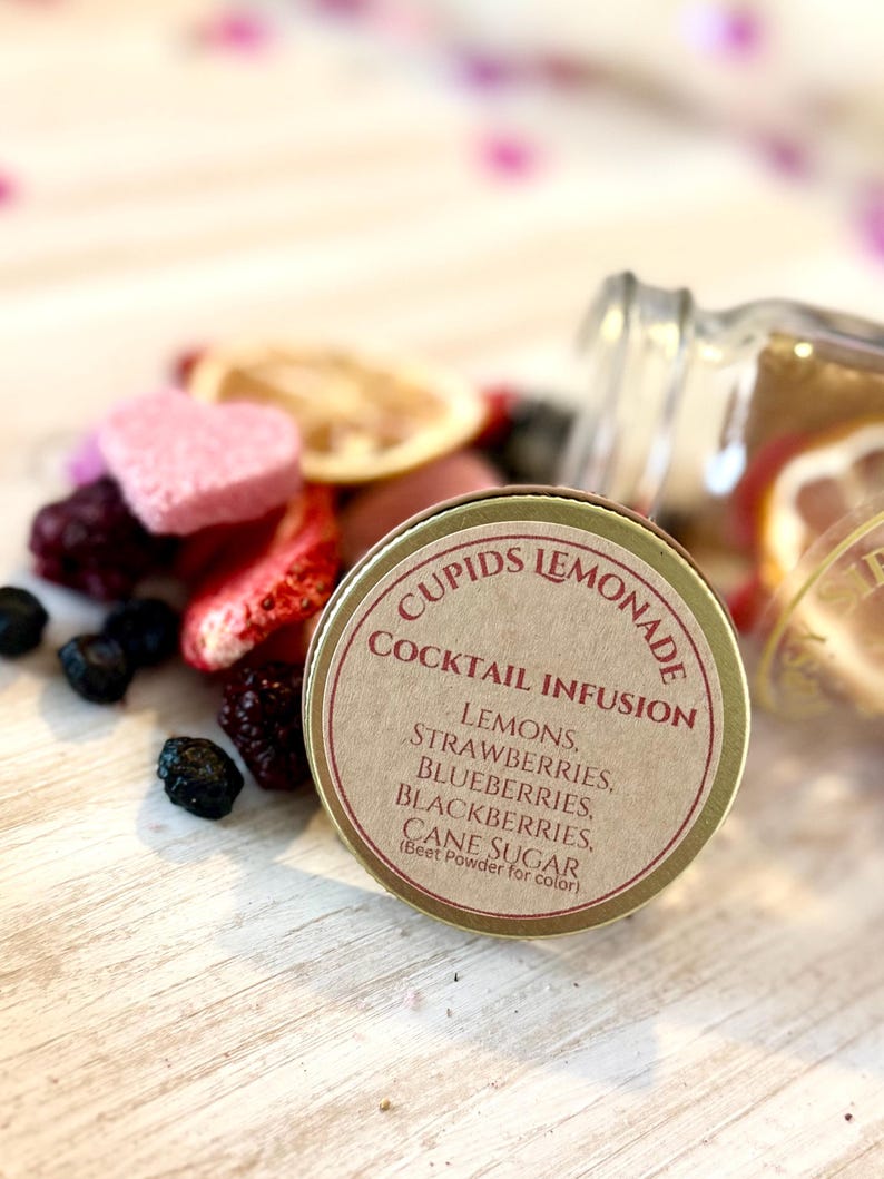 Valentine's Day Cocktail Infusion Kit | Sweetheart Sampler Gift - Etsy