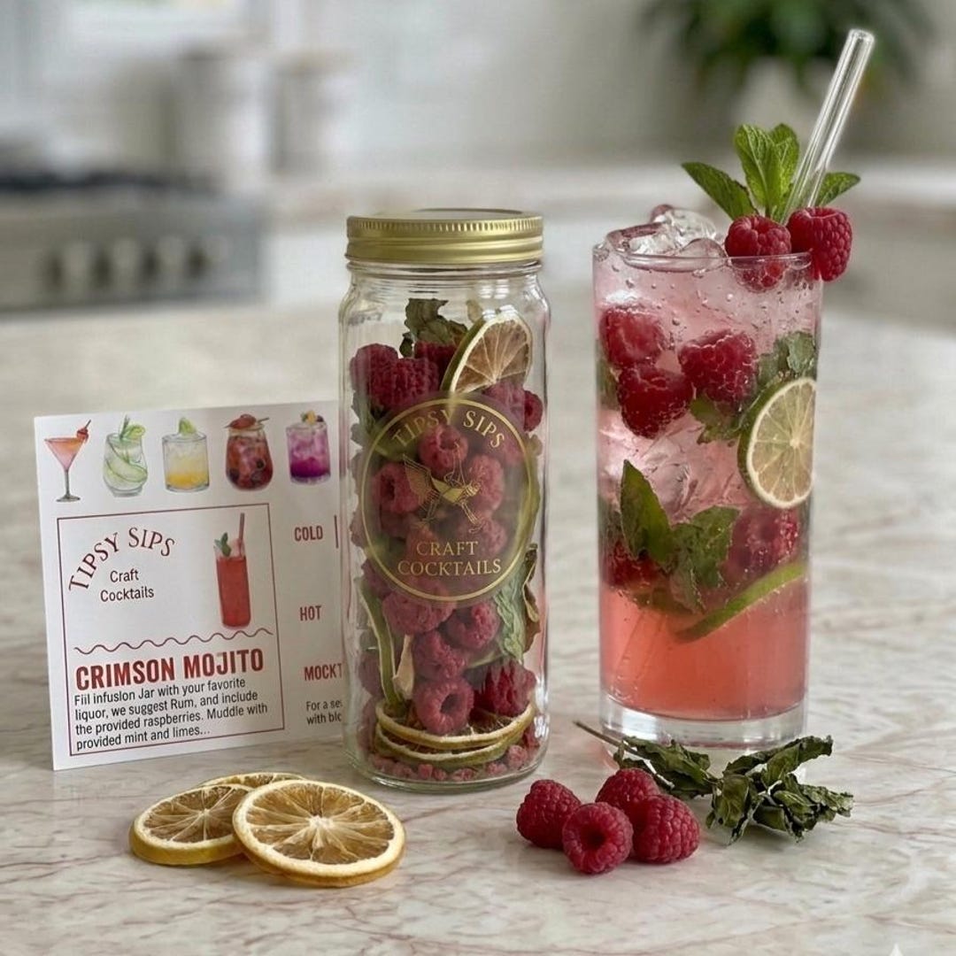 Cocktail Infusion Kit: Cocktail in a Jar, Alcohol Infuser, Mixology - Etsy