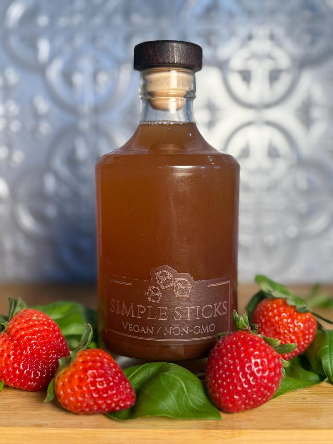 Gourmet Simple Syrup Sticks: Natural Fruit & Herb Infusions - 12 Oz - Etsy