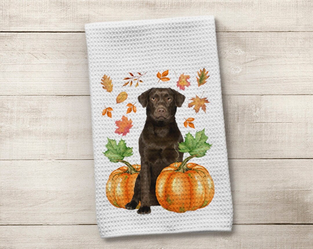 Dog Towel, Chocolate Lab Towel, Labrador Towel, Chocolate Labrador ...