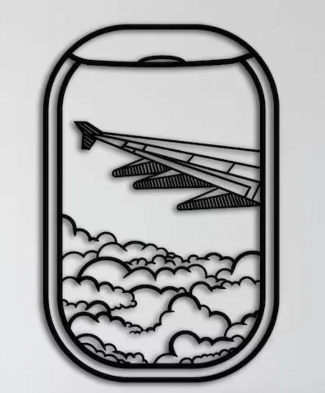 Airplane Window Wall Art - Etsy