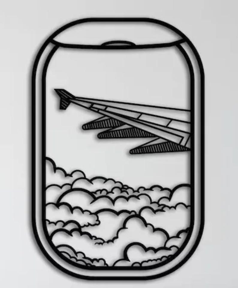 Airplane Window Wall Art - Etsy