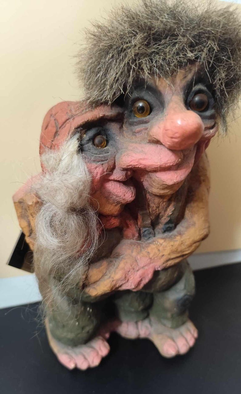 Norwegian Traditional Trolls - Happy Couple - Etsy