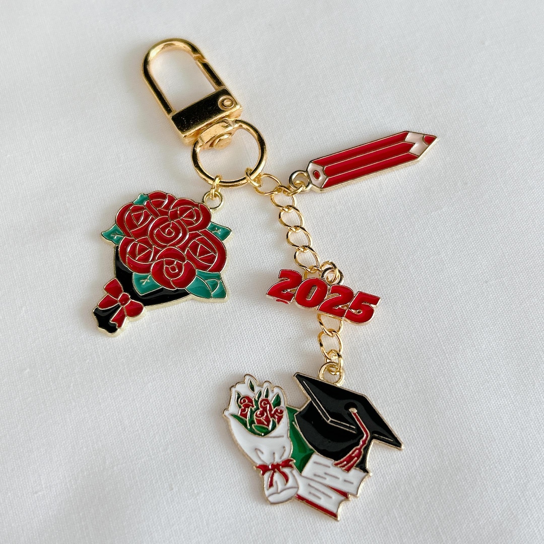 Keychain for Celebrating the Class of 2025 - Etsy