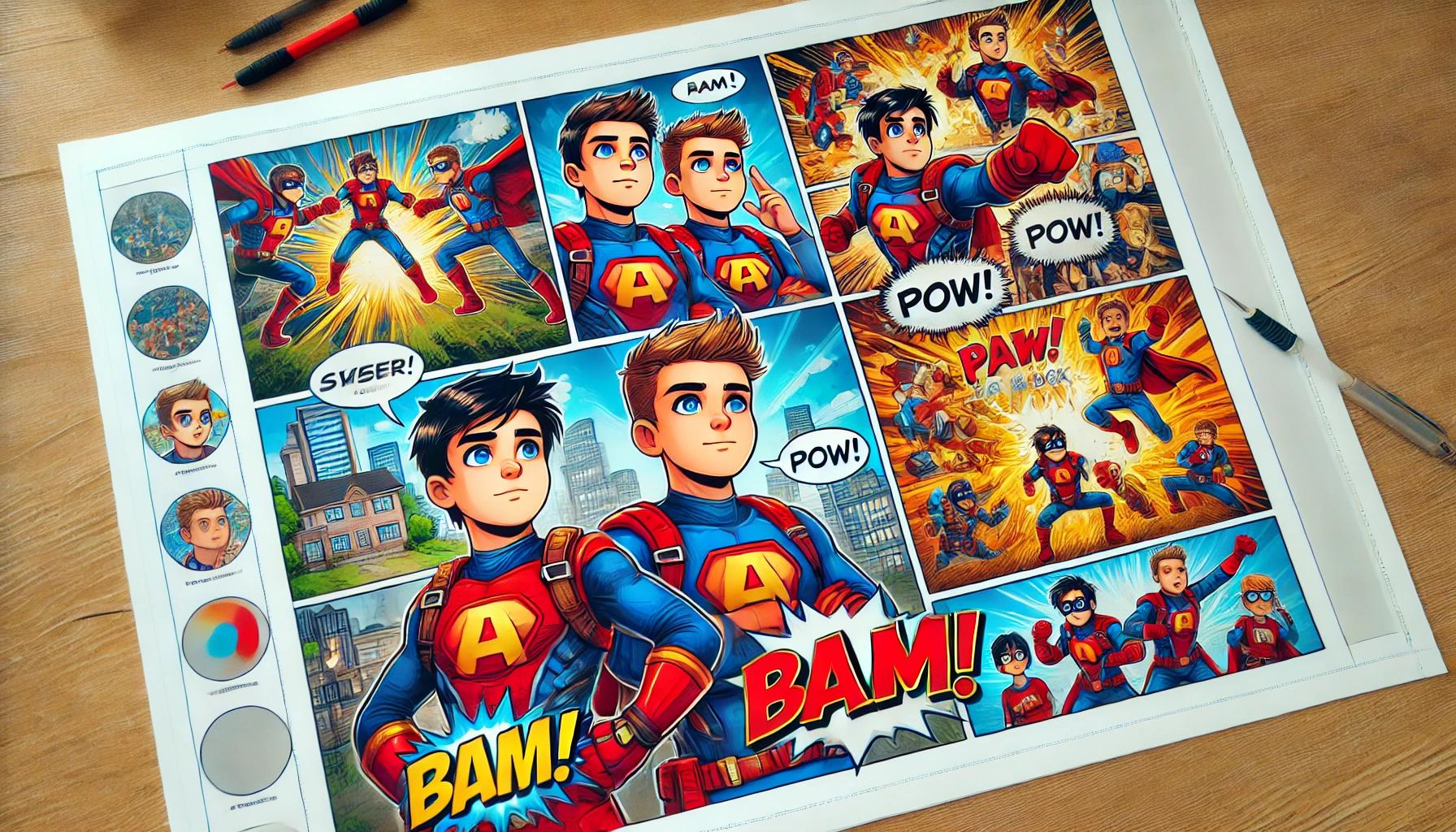 Custom Comics, Comics for Kids, Custom Superhero, Kid Power Comics - Etsy